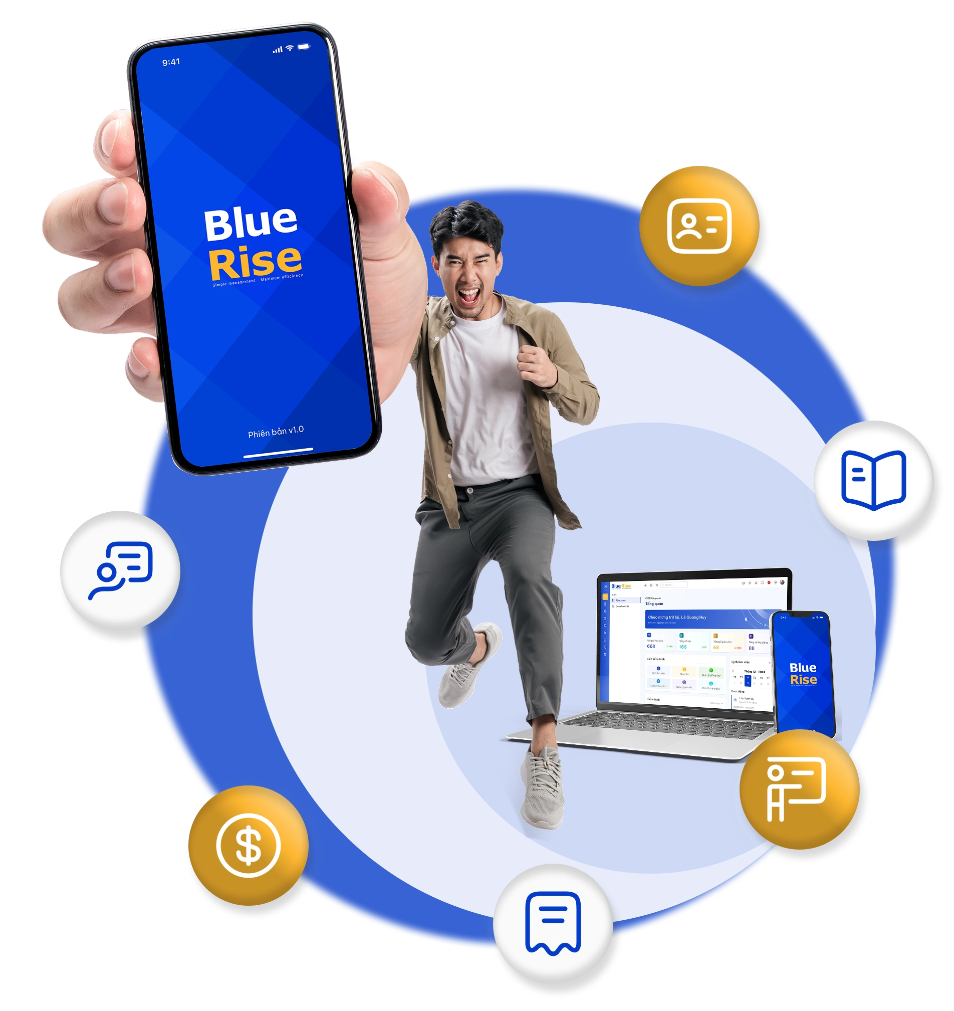 Bluerise - Giải Pháp Quản Trị Giáo Dục Toàn Diện Hiệu Quả